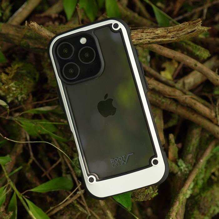 ROOT CO. root co ルートコー iPhone16Pro GRAVITY Shock Resist Tough & Basic Case 耐衝撃 クリア スマホケース ...