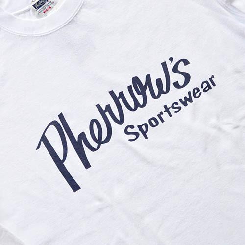 Pherrow's フェローズ Tシャツ PLT1 LONG L/SプリントTシャツ 長袖 ロゴ ロンT アメカジ メンズ : firstadium - 通販 - Yahoo!ショッピング