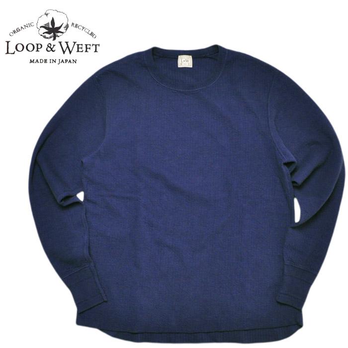 LOOP&WEFT ループアンドウェフト Tシャツ デュアルフェイスジャガードニットクルーネックサーマル LRC1092 長袖 ロンT : firstadium - 通販 - Yahoo!ショッピング