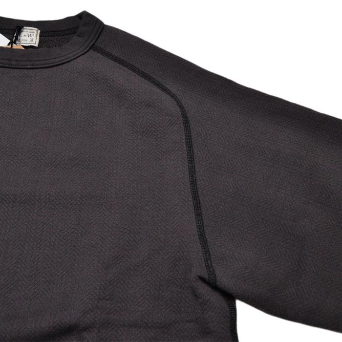 LOOP&WEFT ループアンドウェフト スウェット ヘリンボーン パイル ラグラン クルーネック LRC1093 トレーナー : firstadium - 通販 - Yahoo!ショッピング