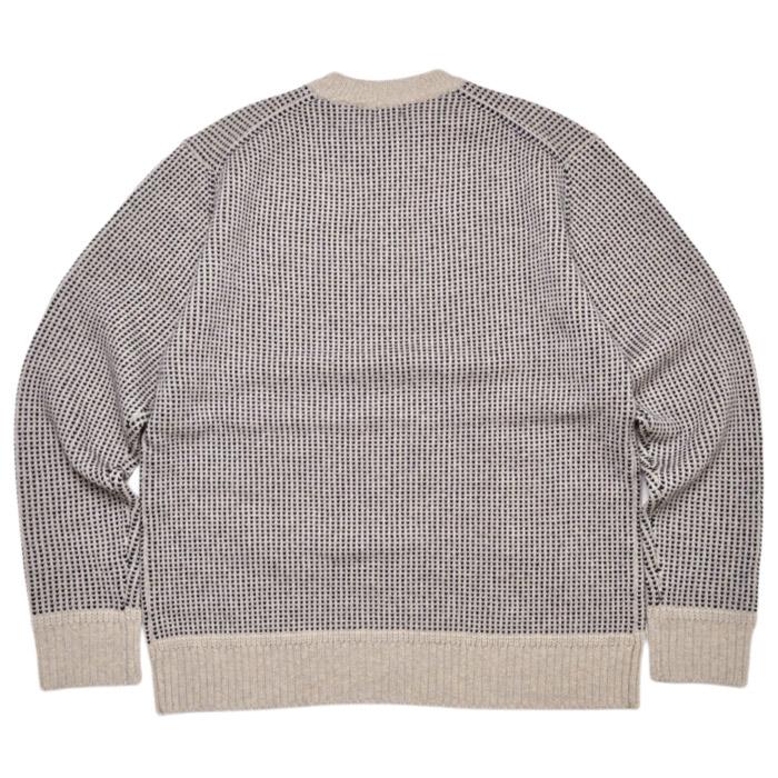 LOOP&WEFT ループアンドウェフト ニット セーター スーパーラムウールクラシックバーズアイセーター LWK1015 : firstadium - 通販 - Yahoo!ショッピング