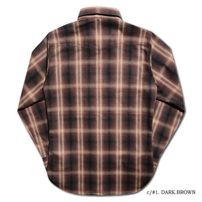 DELUXEWARE デラックスウエア シャツ MVS-10 DARK.OMBRE メンズ アメカジ : firstadium - 通販 - Yahoo!ショッピング