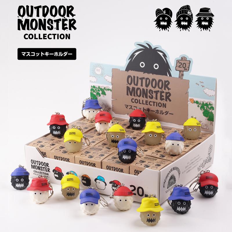 OUTDOOR MONSTER アウトドアモンスター マスコットキーホルダ(単品) :ODMF-436390:firstadium - 実店舗 ...