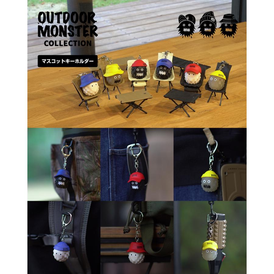 OUTDOOR MONSTER アウトドアモンスター マスコットキーホルダ(単品) : firstadium - 通販 - Yahoo!ショッピング