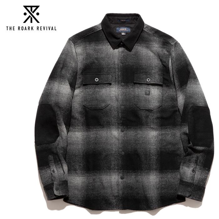 ROARK REVIVAL ロアークリバイバル シャツ NORDSMAN RW608 長袖シャツ メンズ カジュアル ストリート ...