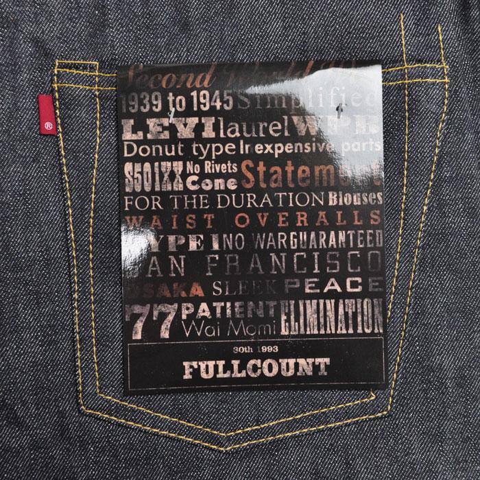 FULLCOUNT（フルカウント） デニム ジーンズ S0105XX WWII Model 14.4oz (30th Aniversary Model) Pants 30周年記念モデル ...