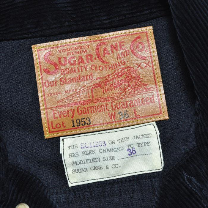 シュガーケーン SUGAR CANE ジャケット SC15014 9W CORDUROY JACKET OVER SIZE 1953 ...