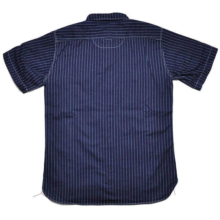 シュガーケーン シャツ SC36267 FICTION ROMANCE 8.5oz. WABASH STRIPE WORK SHIRT ...