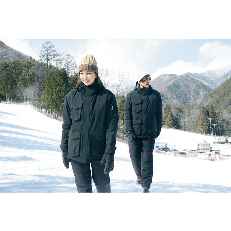 アイトス(AITOZ) HUMA3Dストレッチ防寒コート(男女兼用) AZ-8575 カラー：3色 長袖ブルゾン・防寒着・軽量 : aitoz-az-8575 : ファーストWORKヤフー店 ...