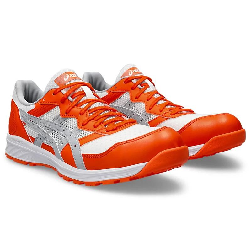 アシックス(asics) 安全靴 ウィンジョブ CP210 1273A006.602 ハバネロ×ピエドモントグレー 作業靴 紐タイプ 2E相当【在庫有り】 :asc-1273a006-602 ...