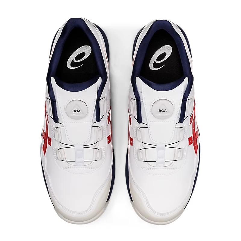 アシックス(asics) 安全靴 ウィンジョブ CP306 Boa 1273A029-100 カラー:ホワイト×クラシックレッド 【在庫有り】 :asc-1273a029-100:ファースト ...