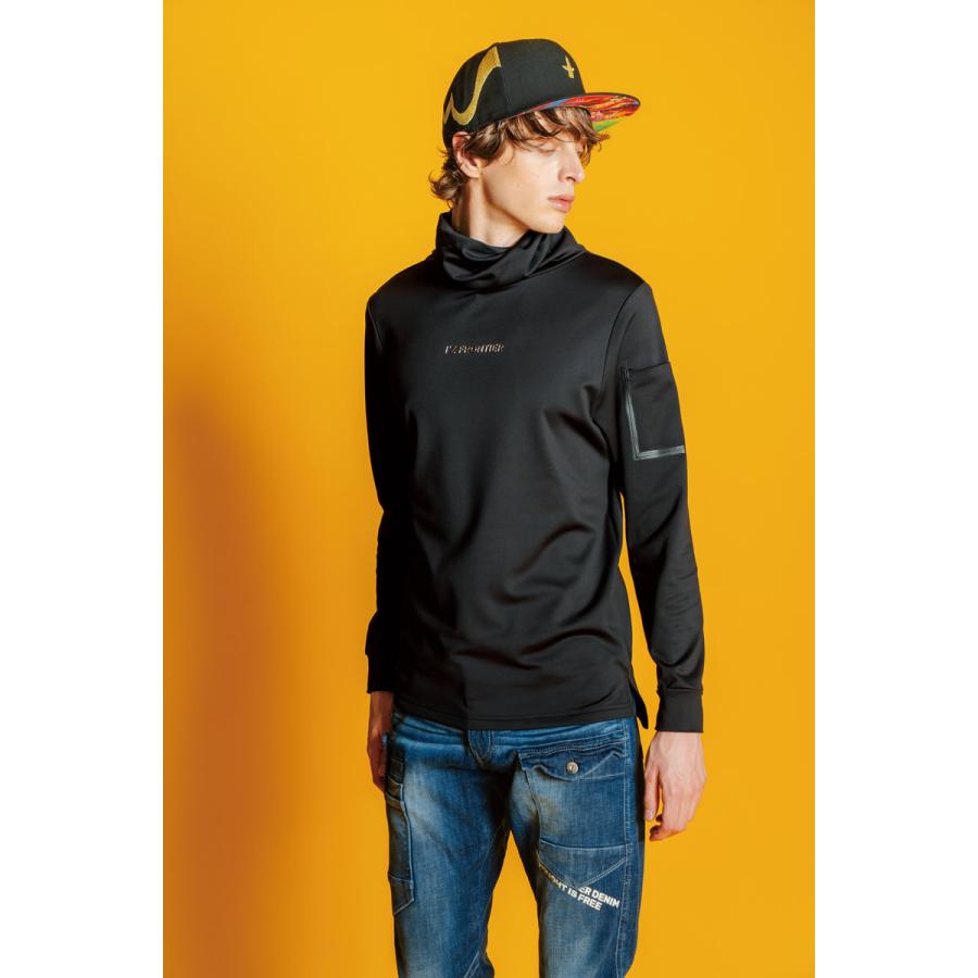 アイズフロンティア 9108 作業着 作業服 裏起毛ストレッチ長袖アフガンネックシャツ カラー3色 サイズSから4L 9101シリーズ ...