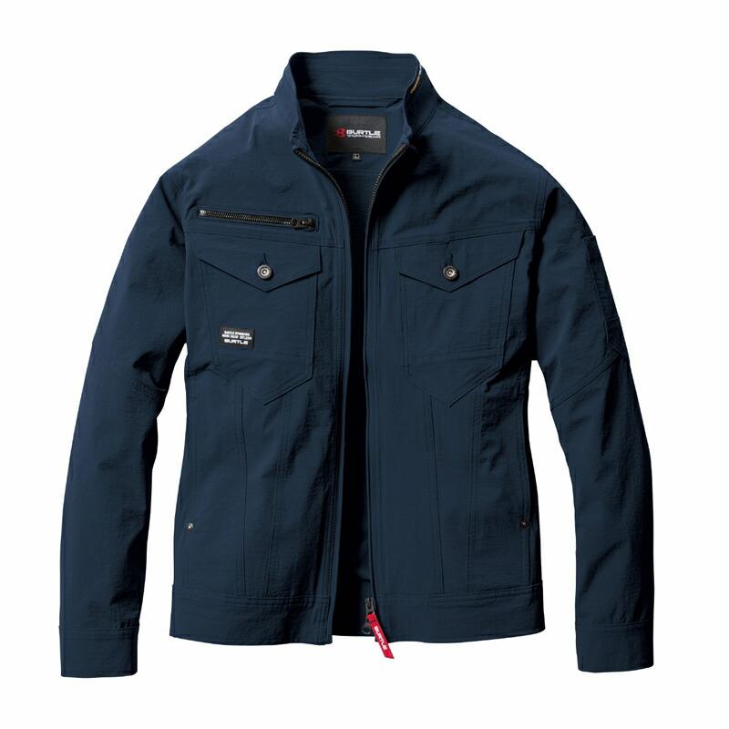 BURTLE バートル 作業着 作業服 5031シリーズ 5301・5302 上下セット 3.ネイビー ジャケット＆カーゴパンツ 2025年春夏 ストレッチ 吸汗速乾【在庫有り ...