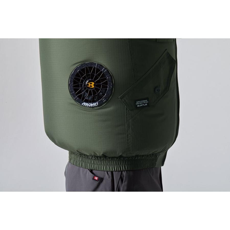 BURTLE 2025年モデル バートル AC2074 ACベスト(ユニセックス) サイズM〜3XL カラー3色 エアークラフト フルハーネス対応 ファン・バッテリー別売【在庫有り ...