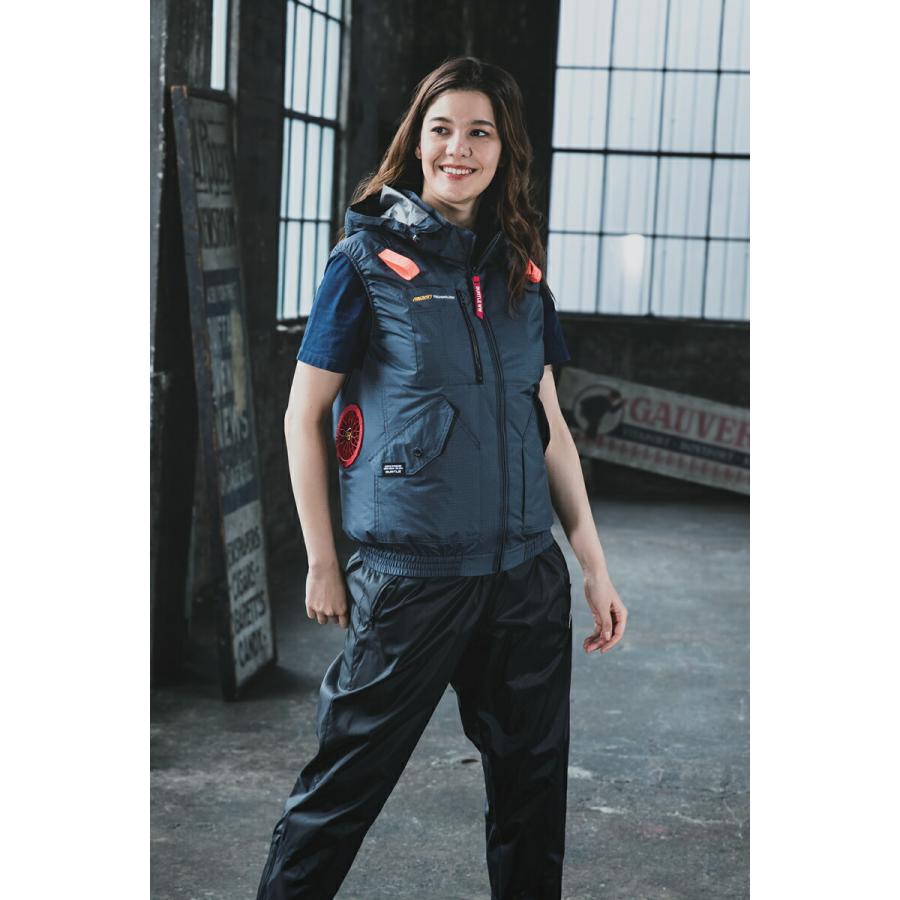 BURTLE 2025年モデル バートル AC2074 ACベスト(ユニセックス) サイズM〜3XL カラー3色 エアークラフト フルハーネス対応 ファン・バッテリー別売【在庫有り ...