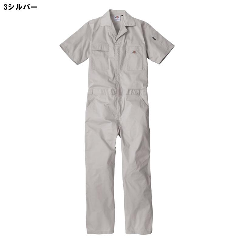 Dickies ディッキーズ D-6702 ライトT/Cストレッチ 半袖ツナギ カラー9色 サイズXS〜3XL つなぎ おしゃれ 普段使い ストレッチ 吸汗速乾 接触冷感 : ファースト ...