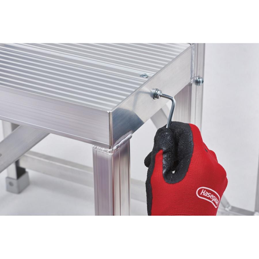 長谷川工業 ライトステップ DB1-643 アルミ組立式作業台 [法人・事業所限定] : hasegawa-db1-643 : ファーストWORKヤフー店 - 通販 - Yahoo!ショッピング