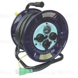 サンピース 電工ドラムNPW-EB33-SP アース漏電遮断付 100V用 : ファーストWORKヤフー店 - 通販 - Yahoo!ショッピング