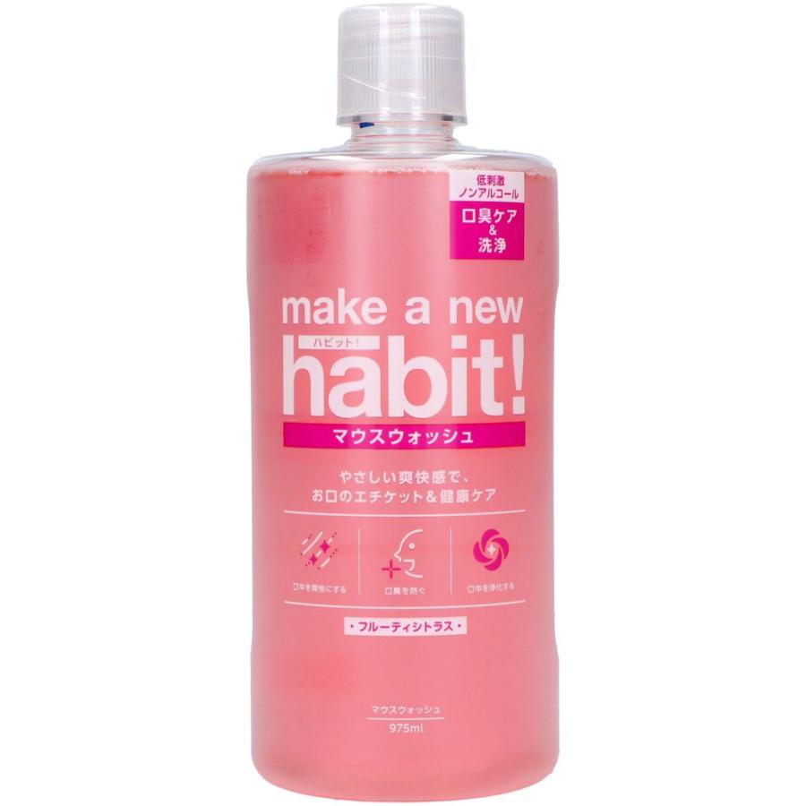 NSファーファ メイク ア ニューハビット! フルーティシトラス [単品内容量/975ml] | ファーファ マウスウォッシュ : ファーストWORKヤフー店 - 通販 - Yahoo!ショッピング
