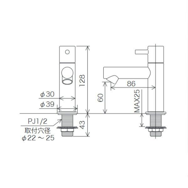 KVK（ケーブイケー） 立水栓（単水栓） KL180D12 : ファーストWORKヤフー店 - 通販 - Yahoo!ショッピング