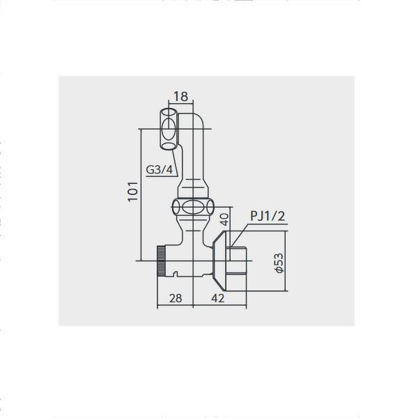 KVK（ケーブイケー） 寒冷地用 延長ソケット100mmセット（水抜き付） ZKM42NSW : ファーストWORKヤフー店 - 通販 - Yahoo!ショッピング