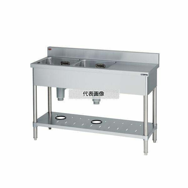マルゼン ブリーム BST2X-186R ステンレス製 二槽台右 シンク左側 1800×600×800mm SUS304 厨房 衛生的[個人宅配不可] :maruzen-bst2x-186r ...