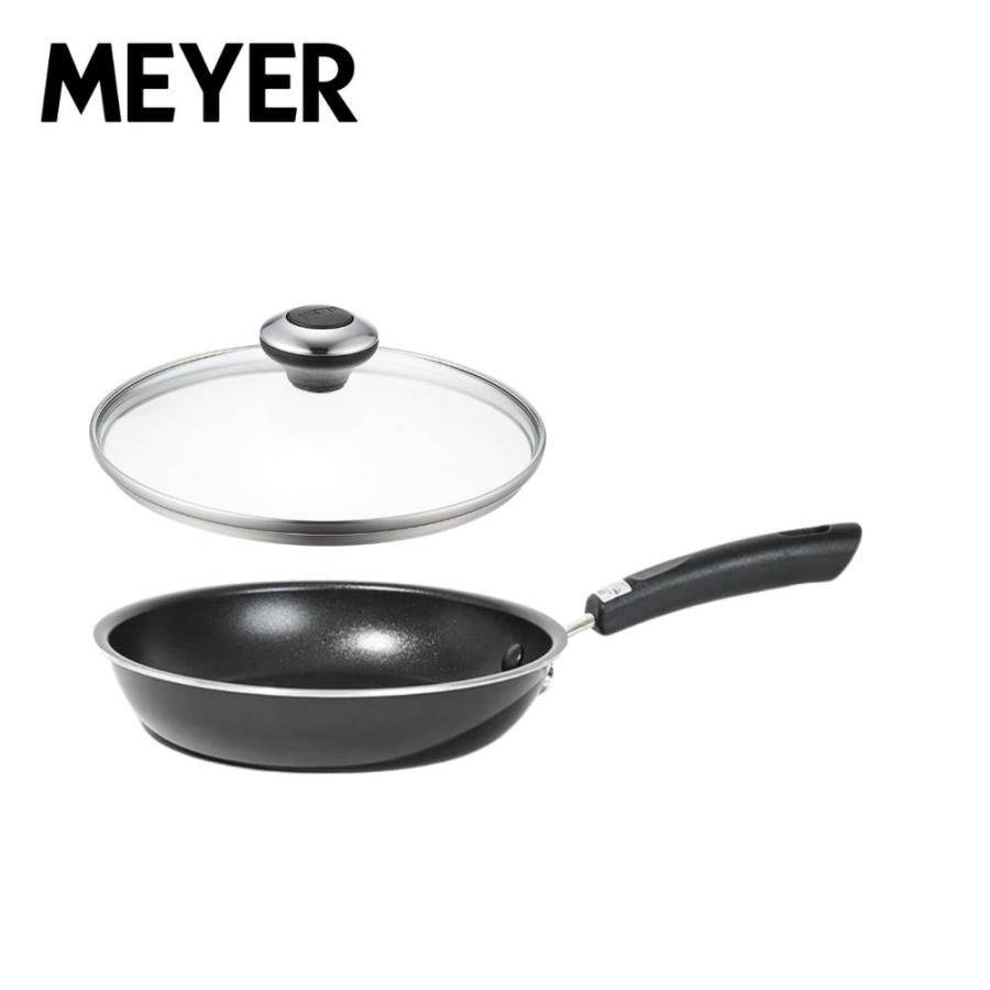MEYER(マイヤー) フジマルブラック フライパン 20cm 蓋付き [] : ファーストWORKヤフー店 - 通販 - Yahoo!ショッピング