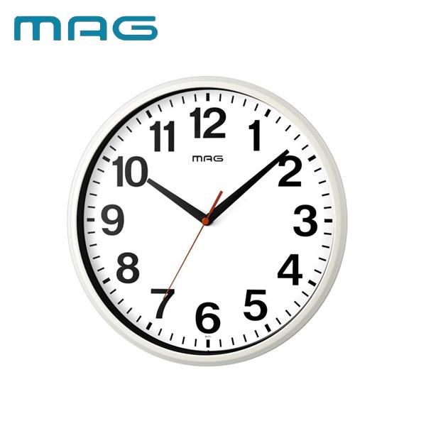 ノア精密 MAG(マグ) 壁掛け時計 シューレ W-771 F W-771-WH-Z : ファーストWORKヤフー店 - 通販 - Yahoo!ショッピング