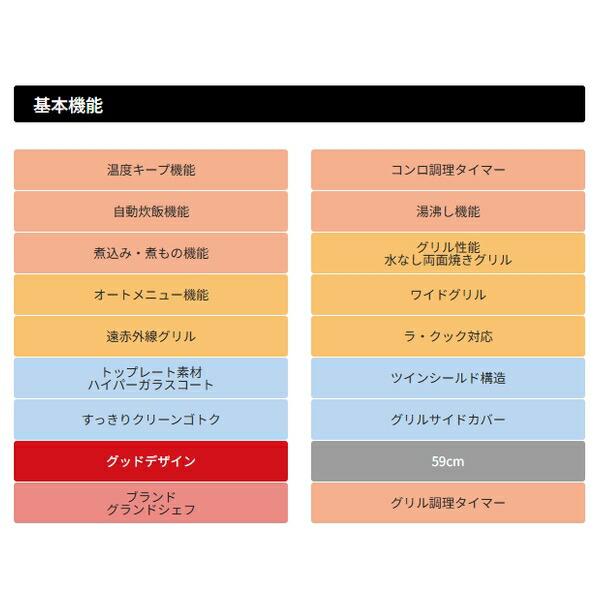 パロマ(Paloma) グランドシェフ ガステーブル PA-A97WCH-L-13A 左火強力 都市ガス 幅59cm ゴールド : ファーストWORKヤフー店 - 通販 - Yahoo!ショッピング