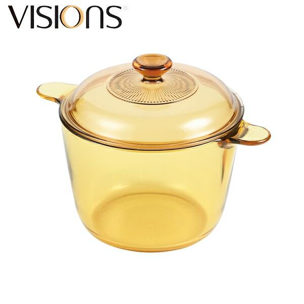 VISIONS（ビジョン） CP-8696 クックポット3.5Lガラス鍋 両手鍋 耐熱ガラス : ファーストWORKヤフー店 - 通販 - Yahoo!ショッピング