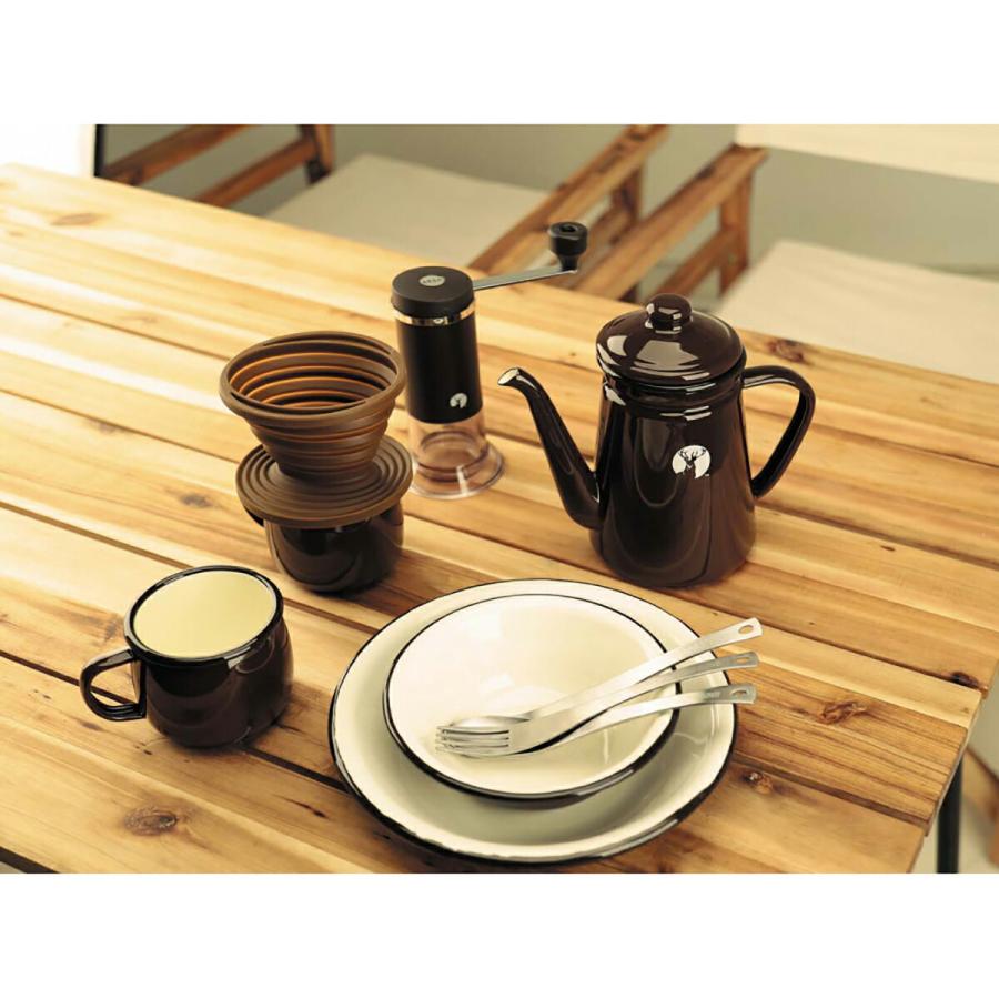 キャプテンスタッグ(CAPTAINSTAG) ホーロー コーヒーポット(ブラウン) UH-0526 : pea-mlp00020 : ファーストWORKヤフー店 - 通販 - Yahoo!ショッピング