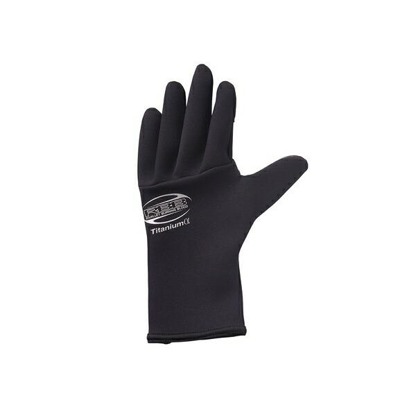 RBB タイタニュームグローブ HS 5F 7622 ブラック・シルバー M 【在庫有り】 : ファーストWORKヤフー店 - 通販 - Yahoo!ショッピング