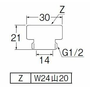 SANEI（水栓金具） 三栄水栓(SANEI) PT25-2 シャワーアダプター｜バスルーム用 TOTO大口径混合栓⇔SAN-EIシャワーホース ：SB1918 : ファーストWORKヤフー店 ...