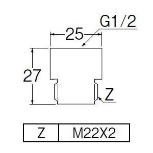SANEI（水栓金具） 三栄水栓(SANEI) PT250-3 シャワーヘッドアダプター｜バスルーム用 KVKシャワーホース⇔SAN-EIシャワーヘッド ：SB2961 : ファーストWORK ...