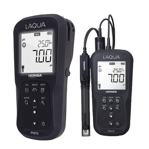 堀場製作所(HORIBA) LAQUA [ラクア] D-210P-S フィールド型ポータブル水質計 D-200シリーズ pHメータセット ...