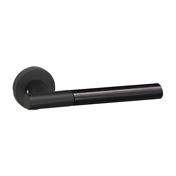 UNION(ユニオン) レバーハンドル UL777-015 ユニウッド ブラック＋アルミ ブラストブラック[イノヴ] : ファーストWORKヤフー店 - 通販 - Yahoo!ショッピング