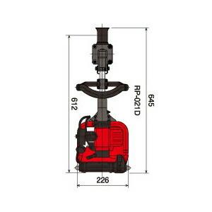 山田機械工業 ビーバーマジックハンマー 杭打機(くい打ち) RP-022D (ガイドパイプ・アンビル Φ40付) [配送制限商品 ...