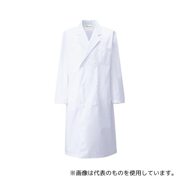 KAZEN 115-30 L メンズ診察衣W型長袖 白 L : asone-61-9842-99 : ファーストヤフー店 - 通販 - Yahoo!ショッピング