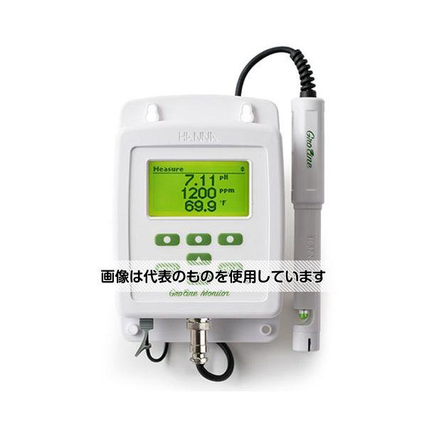 アズワン(AS ONE) GroLine 壁掛け式pH/EC/TDS/℃計 HI981420 入数：1台 :asone-63-1536-82 ...