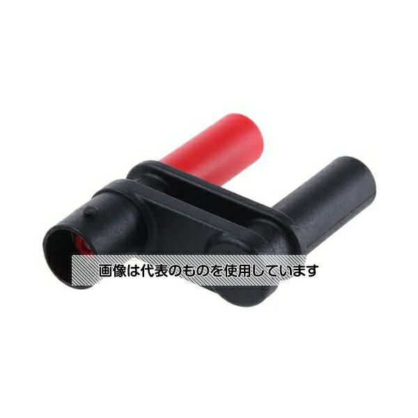 取扱停止中:アズワン(AS ONE) テストアダプタ,4(Dia.)mm プラグ,4(Dia.)mm ソケット,黒 SABNC 7006 ...