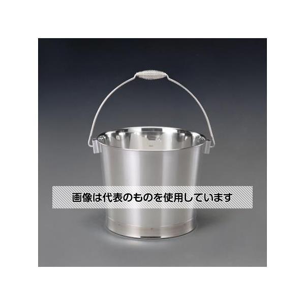 エスコ 15L バケツ(目盛り付/ステンレス製) EA508S-3 入数：1個 : ファーストヤフー店 - 通販 - Yahoo!ショッピング