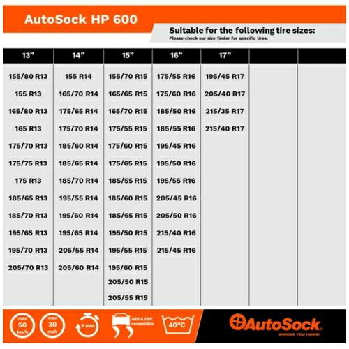 オートソック(AutoSock) ハイパフォーマンス ASK600 (HP-600) 乗用車用【在庫有り】 : autosock-ask600 : ファーストヤフー店 - 通販 - Yahoo ...