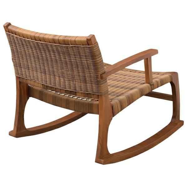 東谷 ロッキングチェア 木製 イス 椅子 アジアン ナチュラル おしゃれ リラックスチェア 一人掛け NRS-539 : ファーストヤフー店 - 通販 - Yahoo!ショッピング