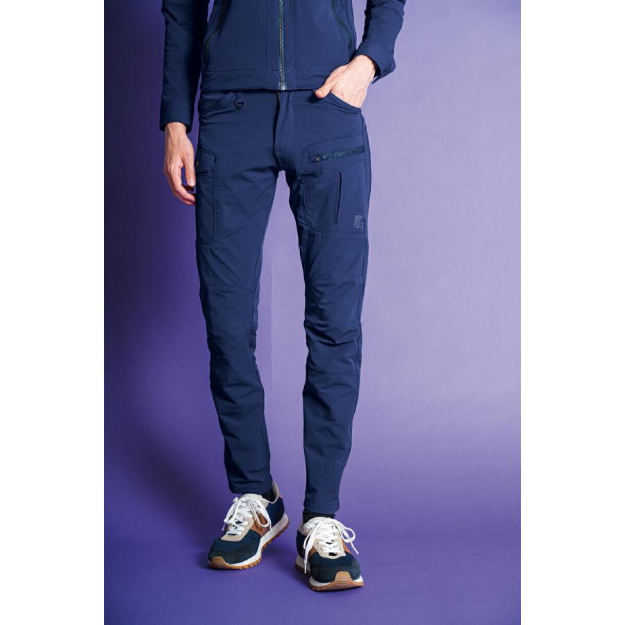 I'Z FRONTIER アイズフロンティア 作業着・作業服 上下セット ナイロン2WAYストレッチワークジャケット&カーゴパンツ(3570 ...