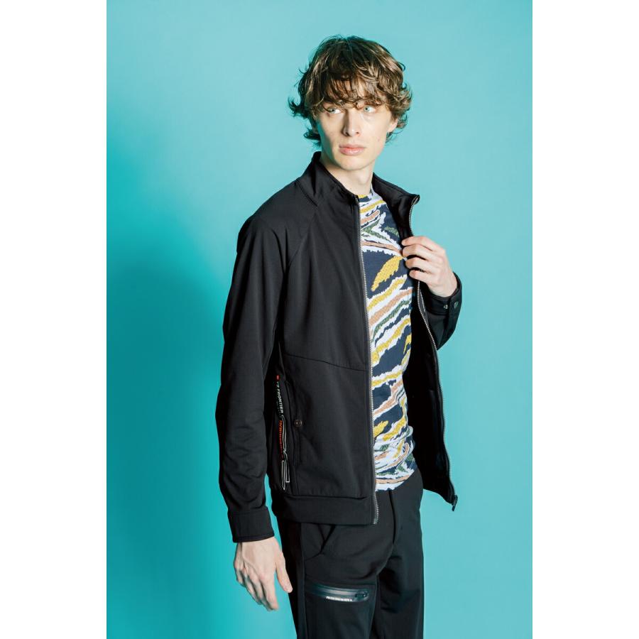 アイズフロンティア 3970シリーズ 作業着 作業服 上下セット A.D.ストレッチバックワッフルジャケット3970&ジョガーパンツ3973 05.ブラック : azf-3970-3973 ...