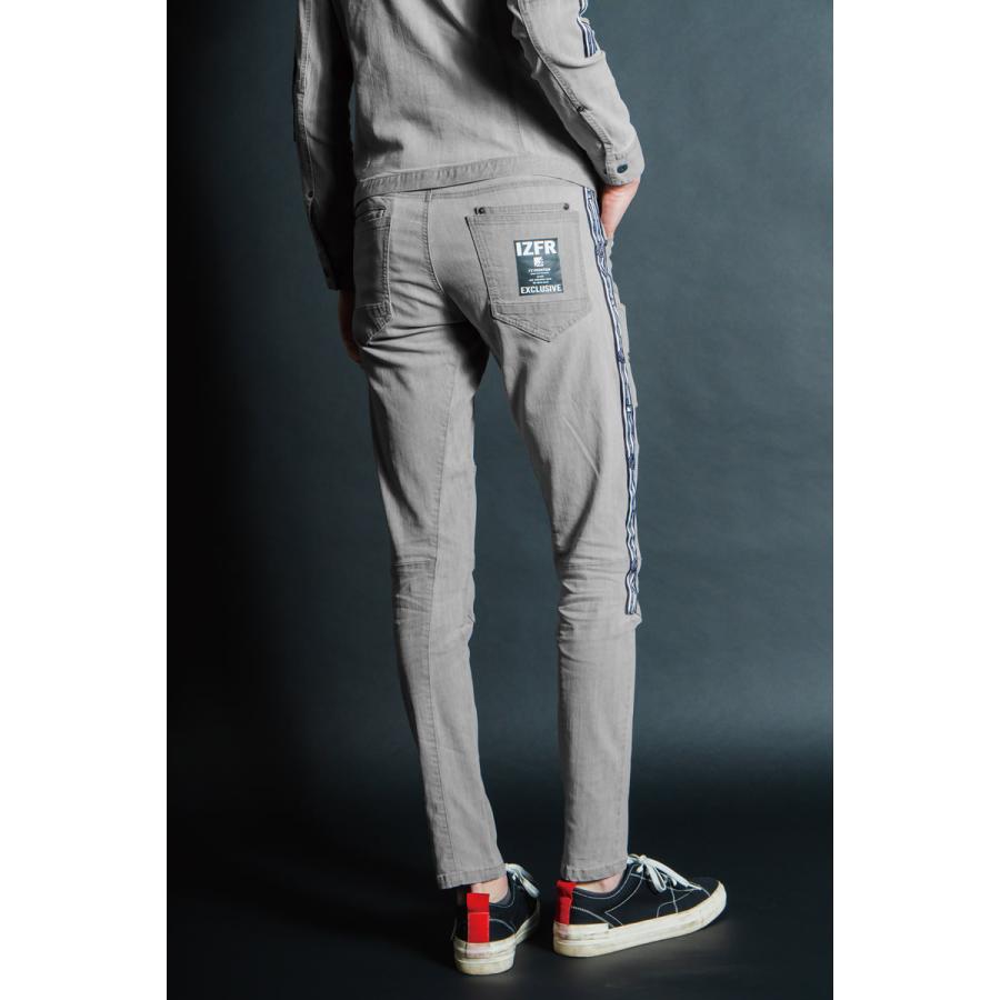 アイズフロンティア 作業着・作業服 上下セット アイスフィールデニムワークジャケット&カーゴパンツ(7420/7422ヴェイパーグレー ...