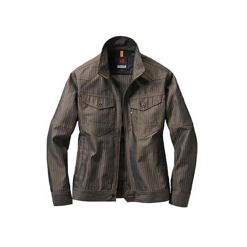 BURTLE（バートル） 作業着 作業服 1511・1512 上下セット 85.ブラウン(ヘリンボーン) ジャケット&カーゴパンツ : ファーストヤフー店 - 通販 - Yahoo!ショッピング