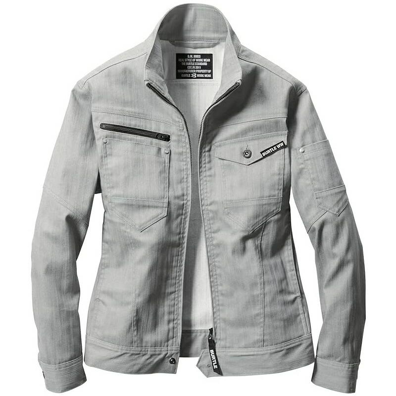 BURTLE バートル 作業着 作業服 1811・1812 上下セット 5.シルバー ジャケット&カーゴパンツ : ファーストヤフー店 - 通販 - Yahoo!ショッピング