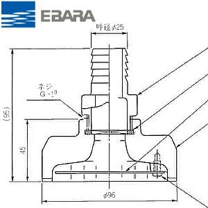 エバラ ハンディスィーパーEBQ用 鋳鉄製フロアー用吸口 AEBQ1-7011 : ファーストヤフー店 - 通販 - Yahoo!ショッピング