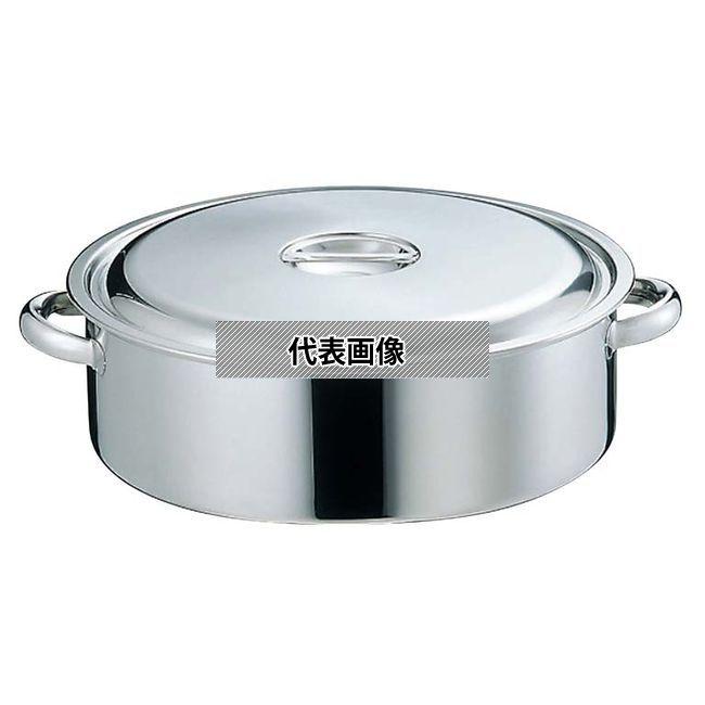 EBM(江部松) 18-8(ステンレス) 外輪鍋 42cm 手付 20L φ440 ガス専用 No.0005100 : ファーストヤフー店 - 通販 - Yahoo!ショッピング